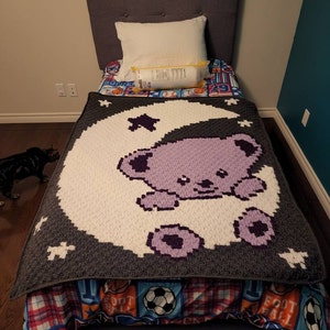 C2C Eeyore Winnie the Pooh Cartoon Crochet Pattern With - Etsy