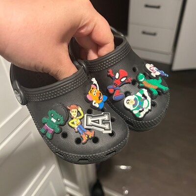 Spider-man Croc Charm - Etsy