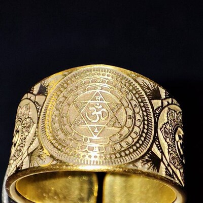 Tetragrammaton With Enochian Sigil of Protection and Hexagram of ...