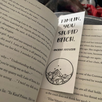 ACOTAR Amren Quote Bookmark - Etsy