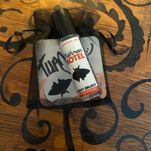 Mothman Motel Roll on Perfume Oil / Cryptid Perfume, Weird Funky Unique ...