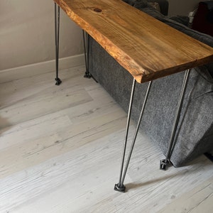 Heavy Duty 1 Rebar Coffee Table Leg Set of 2 coffee Table Legs, Metal ...
