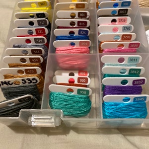 PDF Printable Coloured Long Bobbin Stickers or Labels for - Etsy