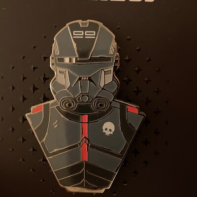 Echo Bad Batch Bust Enamel Pin Sci Fi Pin Fantasy Pin Movie Pin Hard ...