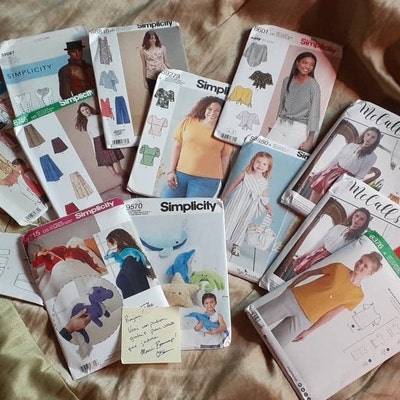 Simplicity 8376 Simple Knit Top Tshirt Pattern Hacking Sewing - Etsy