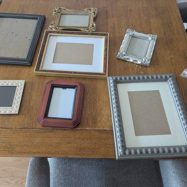 Gallery Wall Frames | Assorted Frame Bundle | Vintage Picture Frames ...