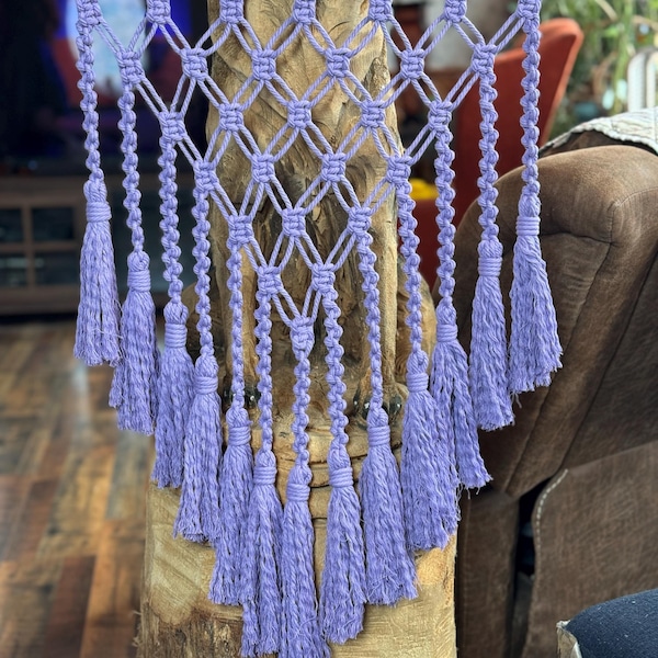 Easy Macrame Pattern PDF With Step by Step Photos, DIY Beginner Macrame ...