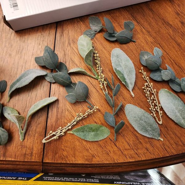 Loose Greenery Bundle | Toss Petal Greenery Leaves | Table Styling ...