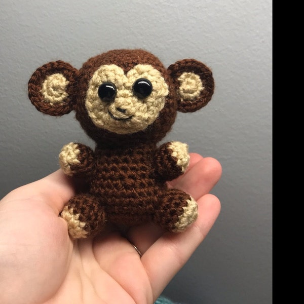 Monkey - Baby #17 - CROCHET PATTERN in English and Spanish - Babies ...