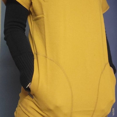 Men's Mustard Yellow Scrub Set, Easy Care Nurse Uniform, Custom Scrub ...