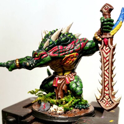 Xol'toa, Goldmaw Prince 3D Printed Resin Miniature Tabletop Role ...