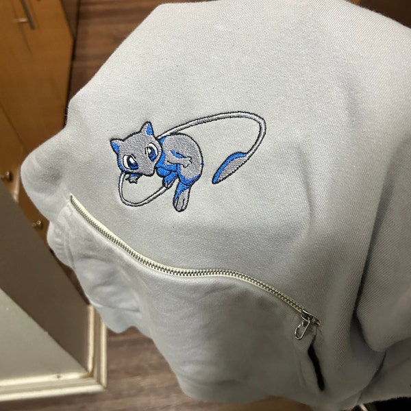 Shiny Mew Embroidery Design - Pokemon Embroidery Design - Cute Machine ...