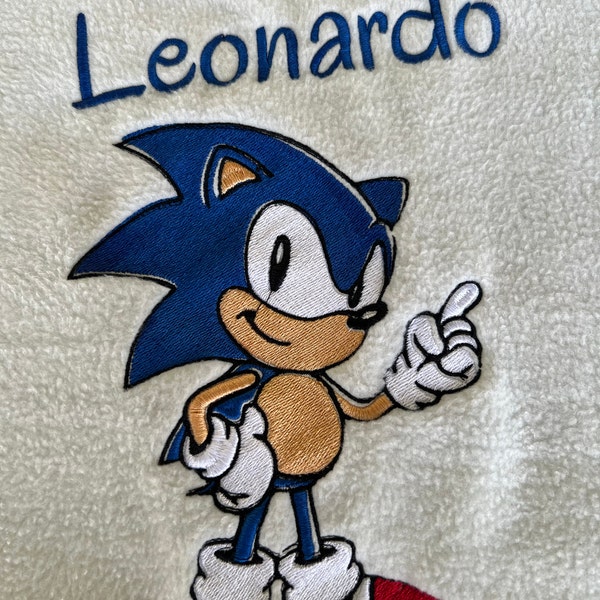 Sonic Embroidery Design - Hedgehog Embroidery - 3x3 4x4 6x6 8x8 Sizes ...