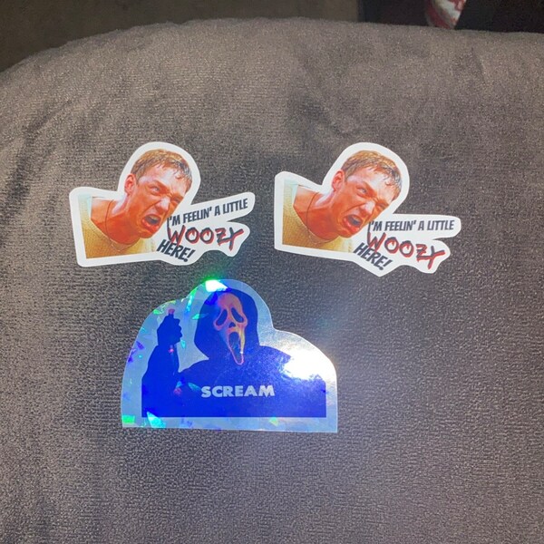 SCREAM'96 Stu Sticker!-feelin' Woozy-horror Franchise Inspired - Etsy