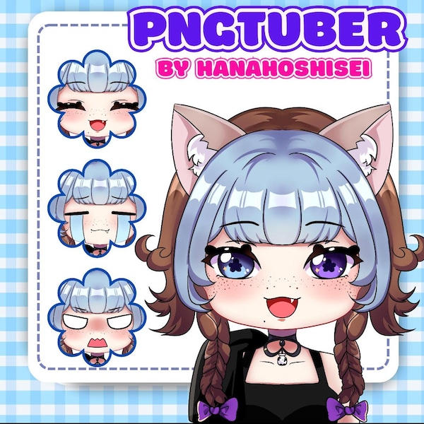 Custom Vtuber Logo, Vtuber Logo, Custom Vtuber Logo Commission, Cute ...
