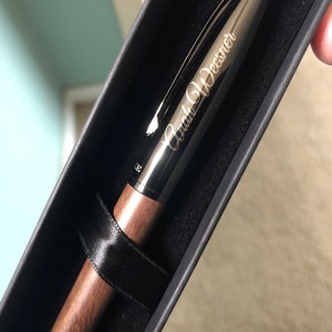 Personalised Custom Luxury Wooden Pen Gift Box Design A Truly Unique ...