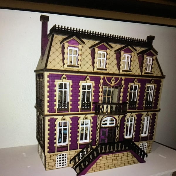 WW2 Normandy Large Château for Wargames (28mm-32mm Terrain With ...