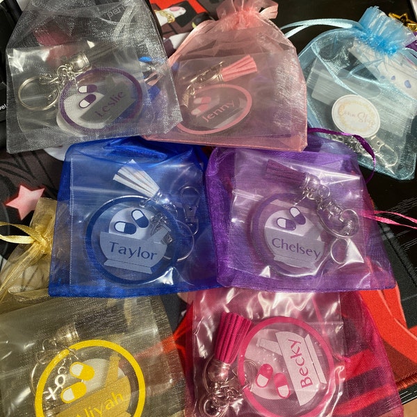 Pharmacist Keychain | Rph, Pharmd, Pharmacy Tech, Healthcare Worker ...