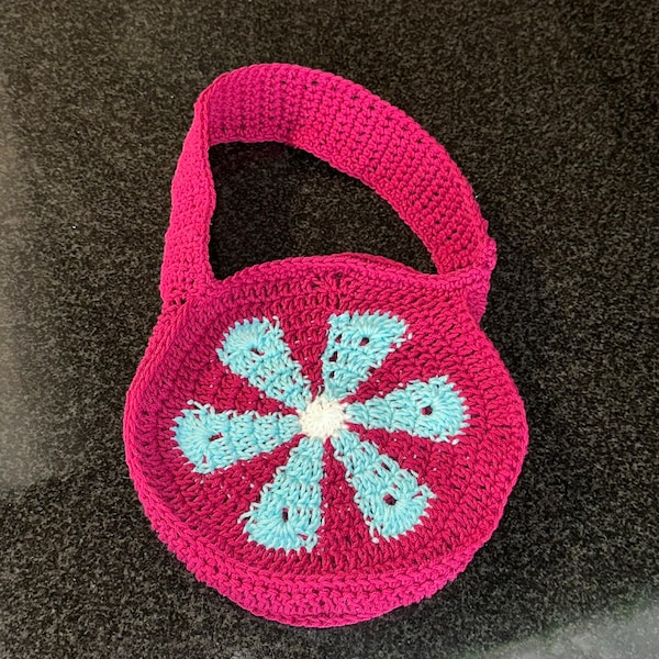 PDF Crochet Pattern- Mini Flower Bag by Realm Designs - Etsy