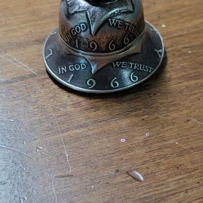 Morgan Dollar Bell - Etsy