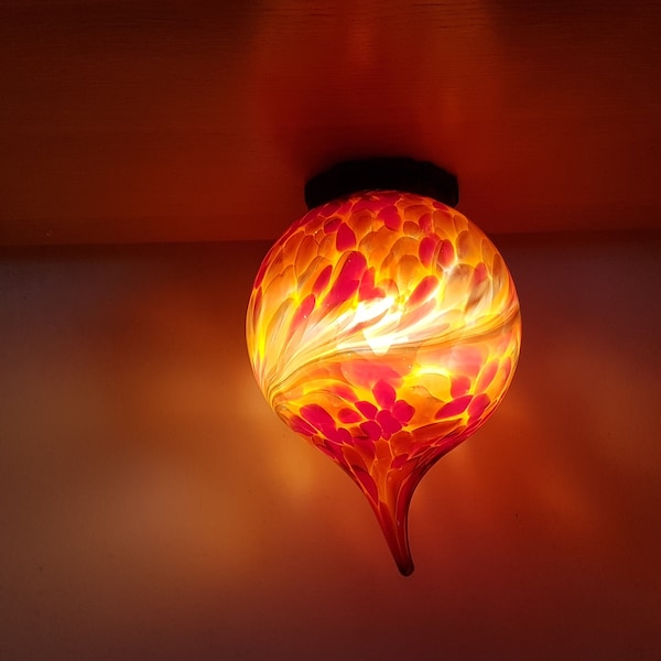 USB Led Glass Sphere Lamp – Cosy Ambient Night Light for Home Décor ...