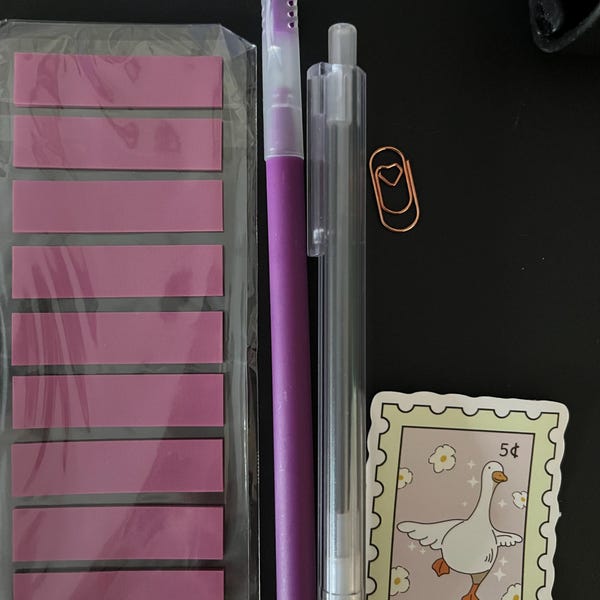 Single Color Annotation Tab for Annotating Book Tabs Study Accessory ...