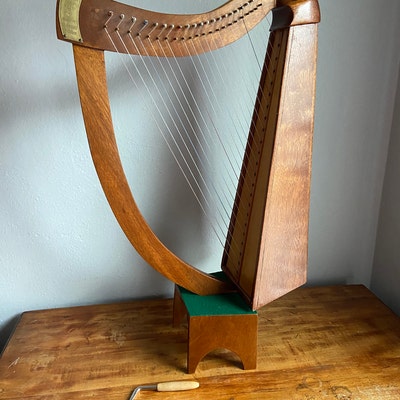Aeolian Harp Rich American Black Walnut Surrounded With American Wild ...