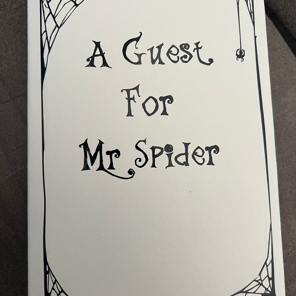 The Magnus Archives A Guest for Mr. Spider Blank Sketchbook - Etsy Canada