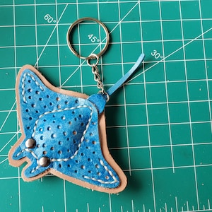 6 Forest Animals Keychains Patterns Leathercraft Patterns - Etsy