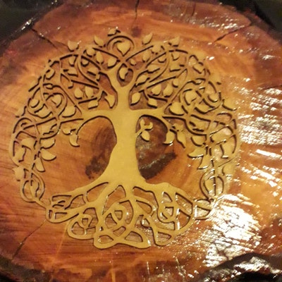 TREE OF LIFE Wooden Craft Blank, Available in 5 Differents Sizes. Wall ...