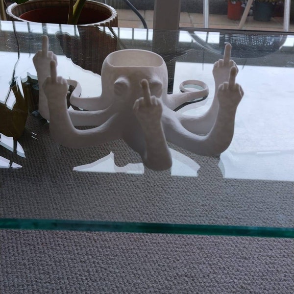 Handsome Squidward Planter - Etsy