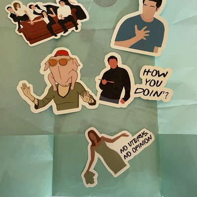 Friends Stickers Friends Vinyl Stickers Friends Favourite Quotes ...