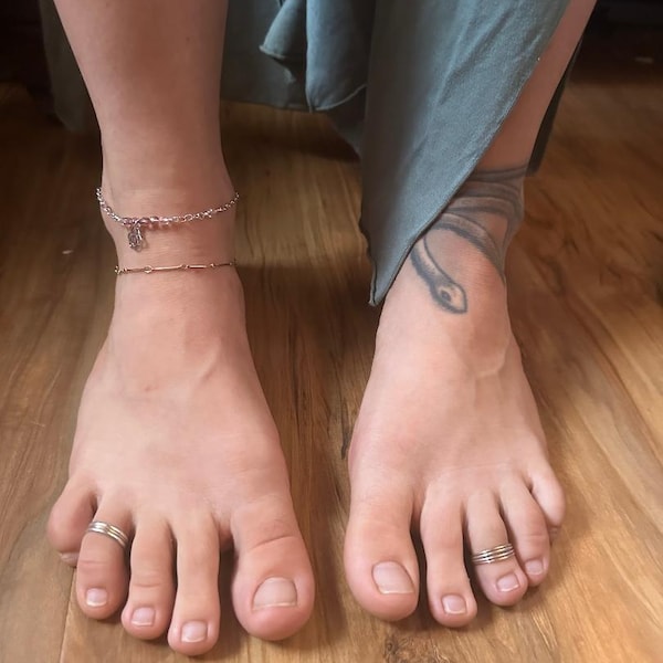 How to Find Your Adjustable Toe Ring Size - Instructional Only - Etsy