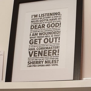 Phoenix Nights Quotes A5 A4 A3 Poster or Print - Etsy UK