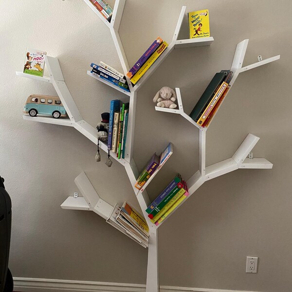 Bookshelve, Bookshelf, Tree Bookcase, Wood Tree Bookshelves, Unicorn ...