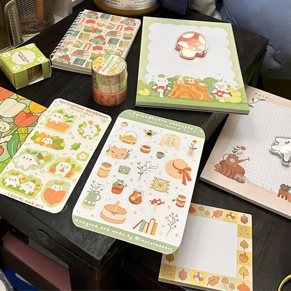 Autumn Patchwork - Memo Pad | Tear Away Memo Pad, Digital Art, Stickers ...