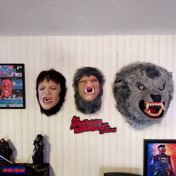 Life Size American Werewolf Transformation #1 3/4 Prop Head - Etsy