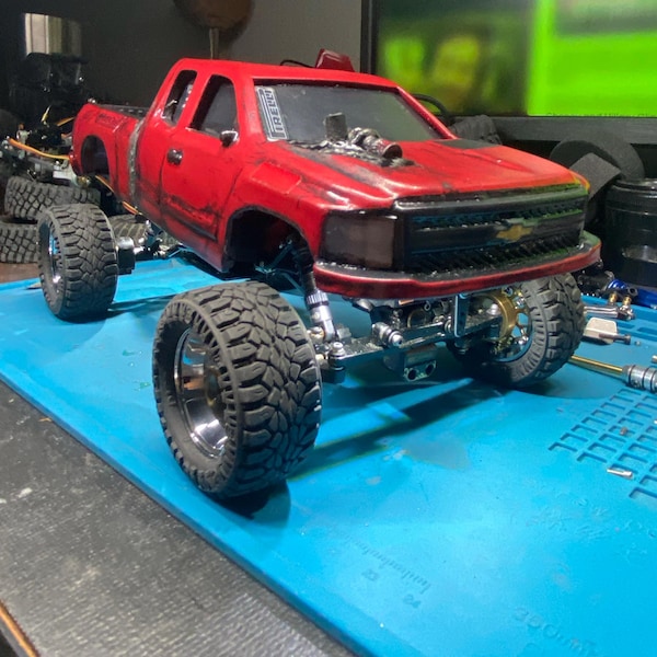 1:10 Scale Toolbox Rc Hobby Truck Jeep off Road Accessory Remote Tool ...