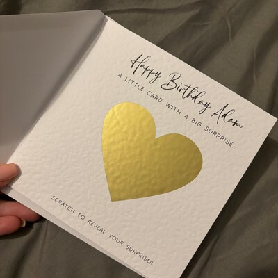 50th Birthday Card, Any Age 1 to 100 Birthday Balloon Card, Son, Godson ...