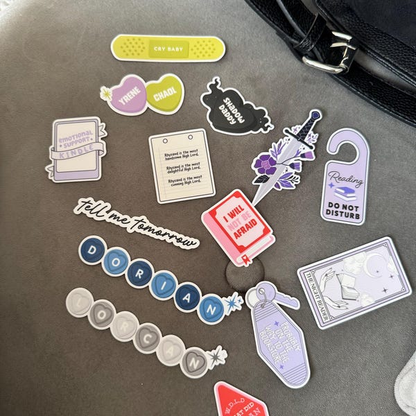 Fireheart Matchbox Throne of Glass Kindle Sticker, TOG Sticker ...