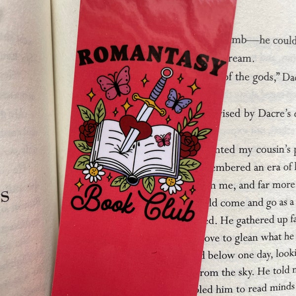 Romantasy Book Club Design: Creative Bookish SVG, PNG (digital Download ...