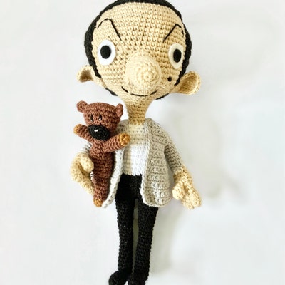 MR BEAN and Teddy PATTERN Amigurumi - Etsy