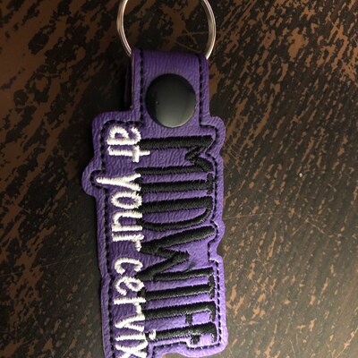 Midwife at Your Cervix Keychain, Midwife Keychain, Midwife Key Chain ...