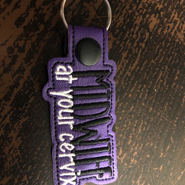 Midwife at Your Cervix Keychain, Midwife Keychain, Midwife Key Chain ...