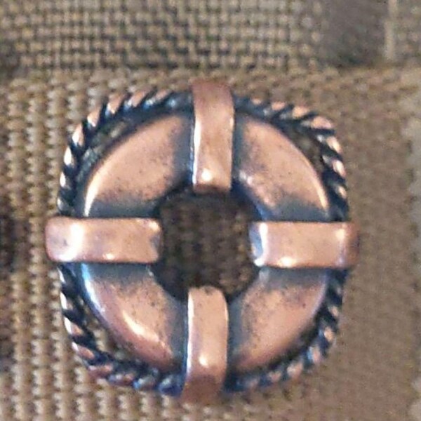 Life Preserver Copper Dipped Pewter Lapel Pin- CC435C- Rescue ...