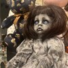 Creepy Old Fashioned Ghostly Girl Doll Spooky Doll Macabre Decor Horror ...