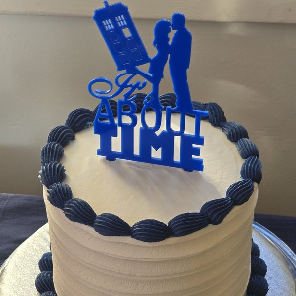 It's About Time - Police Call Box Couple - Fantasy Themed - Wedding ...