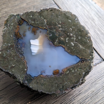 Outstanding Double Mexican Geode/nodule, Cut and Polished PE110 - Etsy