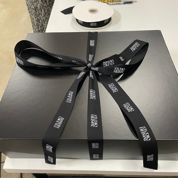 Custom Printed Cotton Ribbon: Personalized Logo, DIY Sewing, Gift Wrap ...