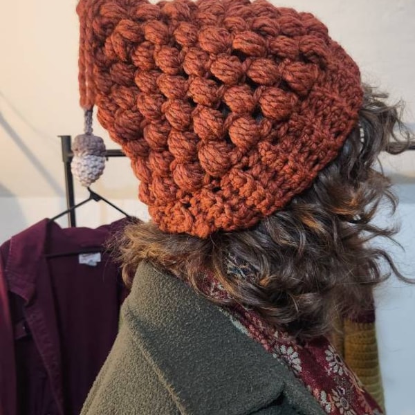 Forest Sprite Beanie Crochet Pattern PDF Instant Digital Download ...